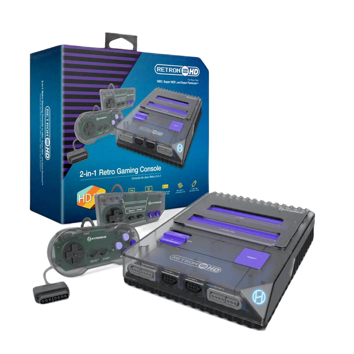 Retron 2 HD Multi-system Console | New — Golem Games